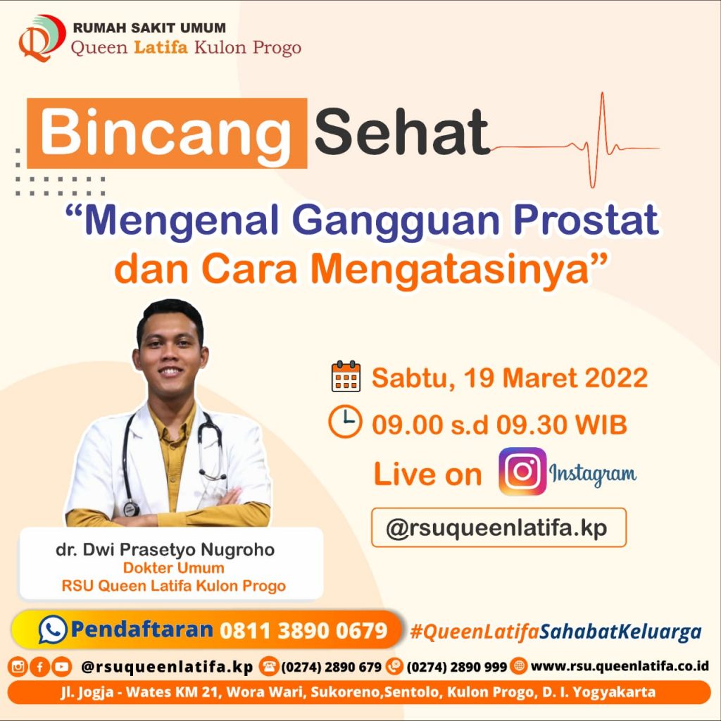 Mengenal Gangguan Prostat dan Cara Mengatasinya – RSU Queen Latifa ...