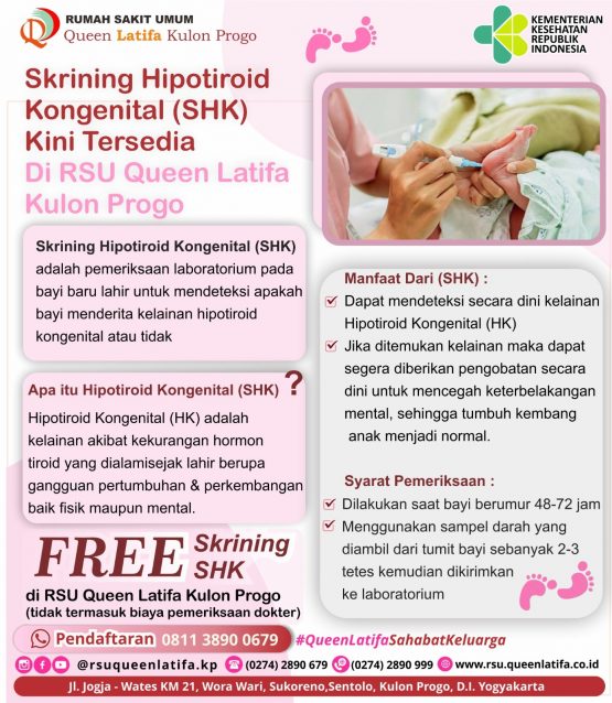 Layanan Skrining Hipotiroid Kongenital – RSU Queen Latifa Kulon Progo