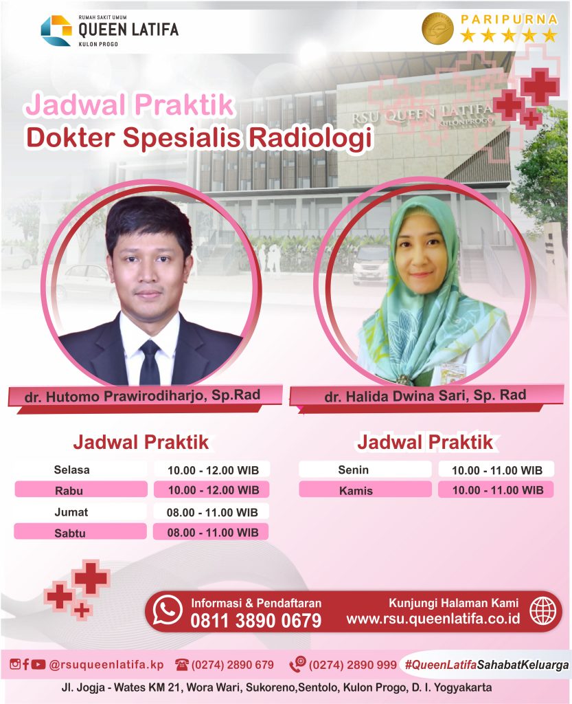 Jadwal Dokter Spesialis Radiologi – RSU Queen Latifa Kulon Progo