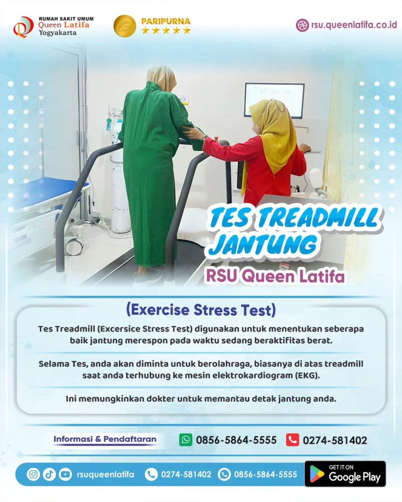 LAYANAN TREADMILL JANTUNG RSU QUEEN LATIFA - RSU Queen Latifa Yogyakarta