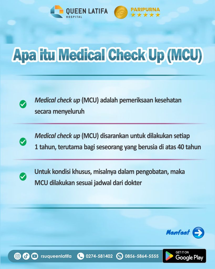 MNFAAT MELAKUKAN MCU - RSU Queen Latifa Yogyakarta